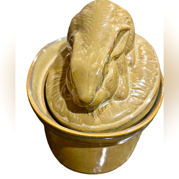 Vintage | Dining | Vtg Ceramic Bunny Salt Holder | Poshmark
